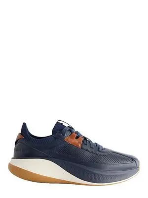 Cole Haan Grandprø All-day Leather Running Trainers - Navy