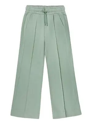 RO&ZO Cotton-blend Wide-leg Jogging Bottoms - Green