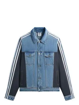 Kith For Adidas Football Denim Jacket - Blue