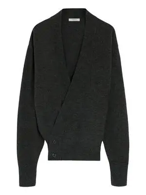 LEMAIRE Wrap Cardigan - Grey