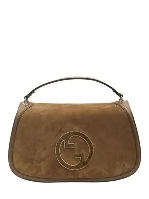 GUCCI Blondie Suede Leather Handbag