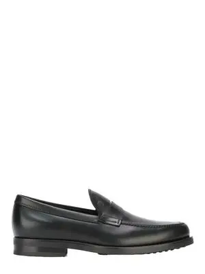 TOD'S Logoed Loafer - Black