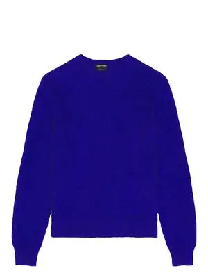 TOM FORD Cashmere Crewneck Sweater - Blue
