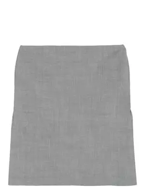 Calvin Klein Luna Midi Skirt - Grey