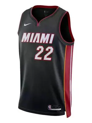 Nike Nba Miami Heat Jimmy Butler Icon Edition 2022/23 Swingman Jersey Tank Top - Black
