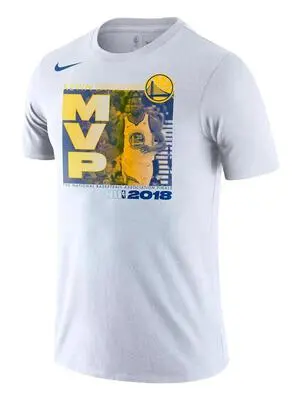 Nike Nba Gsw Kevin Durant 2018 Mvp Finals T-shirt - White