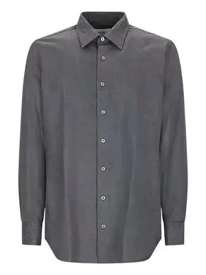 LARDINI Buttoned Shirt - Grey
