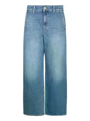 7 For All Mankind Bonnie Jeans - Blue
