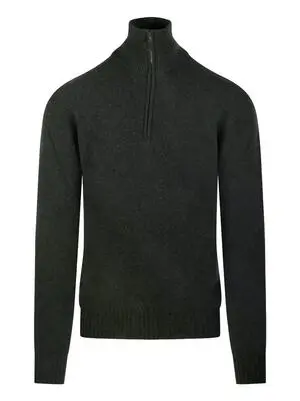Altea Half-zip Sweater - Green