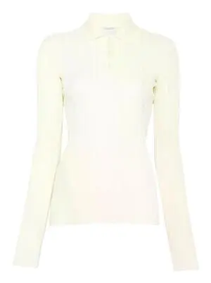 Calvin Klein Ribbed Knit Sweater - White