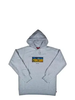 Supreme Field Hooded Sweatshirt - Ash Grey