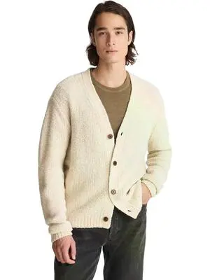 Madewell Bouclé Cardigan Heather Light Sand