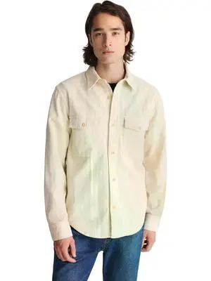 Madewell Corduroy Work Shirt - Oyster Grey