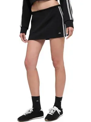 Alo Yoga Track Star Mini Skirt - Black