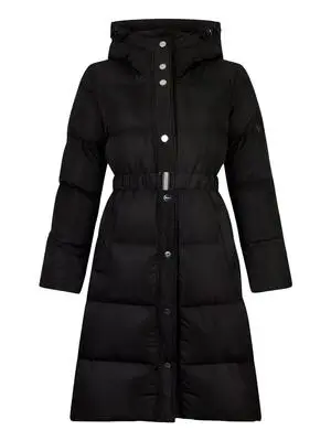 Liu Jo Quilted Longline Jacket - Black