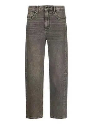 Liu Jo Stonewash Logo-patch Jeans - Brown