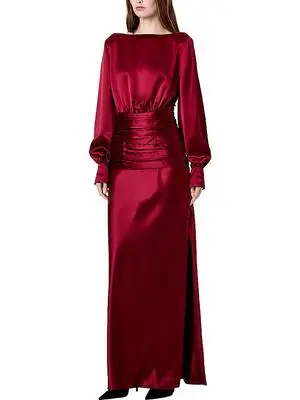 NICHOLAS Samina Ruched Gown