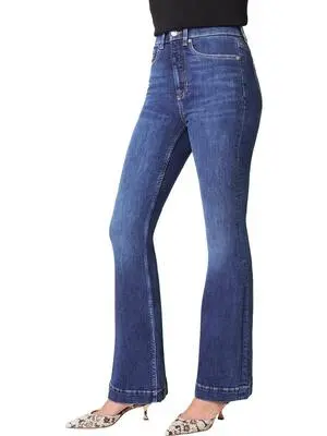 Spanx Sculpt™ Redefine High-waist Flare Jeans - Medium Indigo