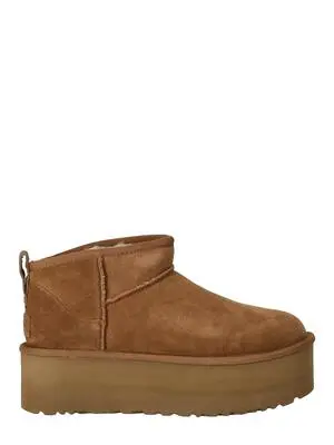 UGG Classic Ultra Mini Platform Boots Brown