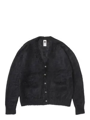 VOWELS Mohair Cardigan - Black