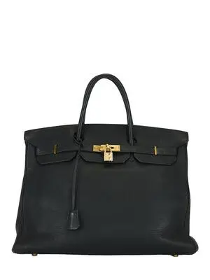 Hermès Togo Birkin 35 Handbag - Noir