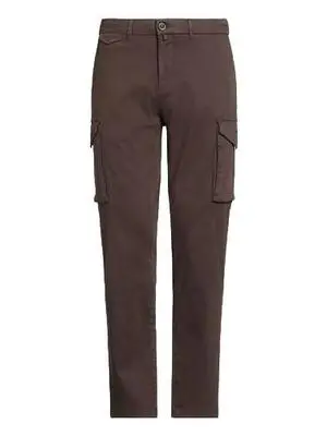 AERONAUTICA MILITARE Cotton-elastane Cargo Pants - Brown