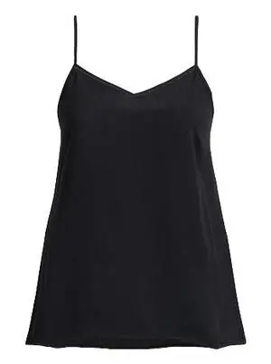 Fabiana Filippi Acetate And Silk Camisole - Black