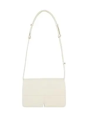 Burberry Handbag In Cow Leather - Off White