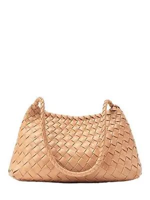 Anthropologie Calla Woven Shoulder Bag - Neutral