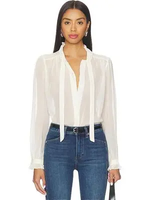 Paige Leya Blouse - Antique White