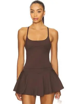 WELLBEING + BEINGWELL Movewell Haven Tank - Hot Fudge