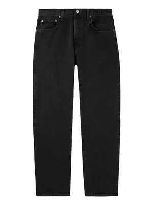 AGOLDE Magnus Straight-leg Organic Jeans - Black