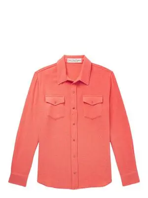 GOD'S TRUE CASHMERE Cashmere Shirt - Orange