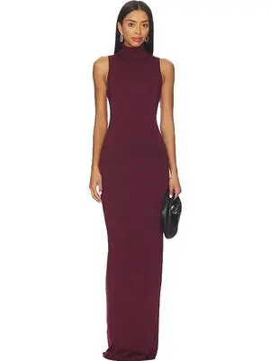Eterne Harlow Soft Jersey Maxi Dress - Wine