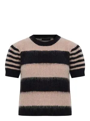 ALLSAINTS Clem Striped Sweater - Beige