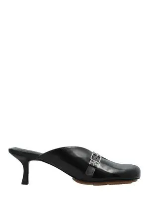 GANNI Heeled Mules - Black