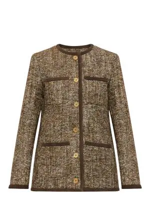 GOLDEN GOOSE Wool Blazer - Brown