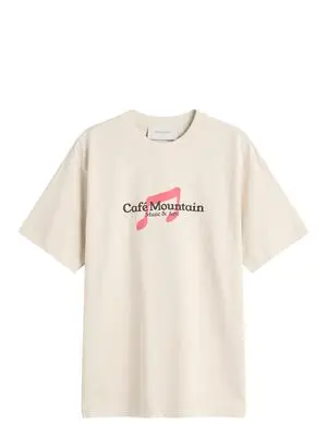 CAFÉ MOUNTAIN Note T-shirt