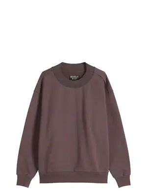 MERELY MADE Wide Ribbed Sweatshirt