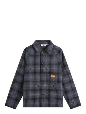 SERVICE WORKS Thistle Plaid Foh Jacket - Black
