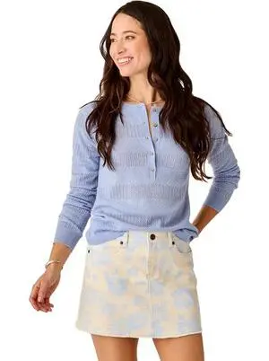 CAVE DESIGNS Amara Pointelle Sweater Kentucky
