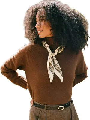 HMD Hayworth Cashmere Turtleneck - Cordovan