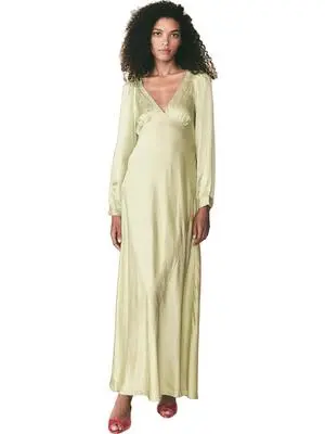 HMD Dôen Heirloom Fiora Dress - Pistachio Green