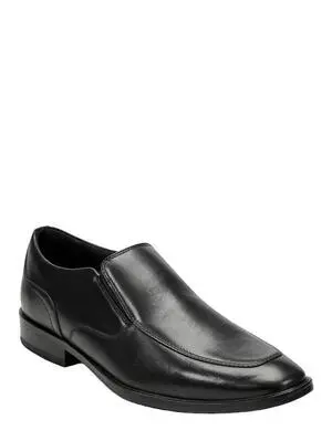Rockport Darrek Apron Toe Slip-on Shoe - Black