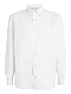 Eleventy Cotton Button-up Shirt - White