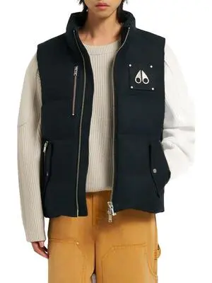 Moose Knuckles Westmount Down Vest - Navy W Navy