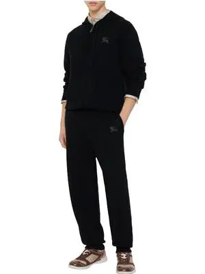 Burberry Wool Blend Track Pants - Black