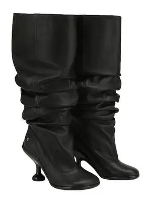 NAKED WOLFE Boho Nappa Leather Boots - Black