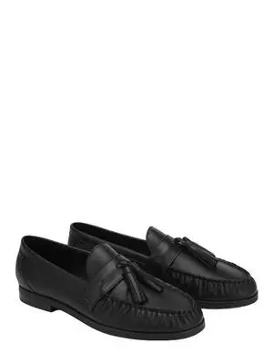 NAKED WOLFE Lido Nappa Prince Loafer - Black