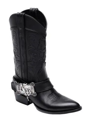 NAKED WOLFE The Outlaw Boot - Black
